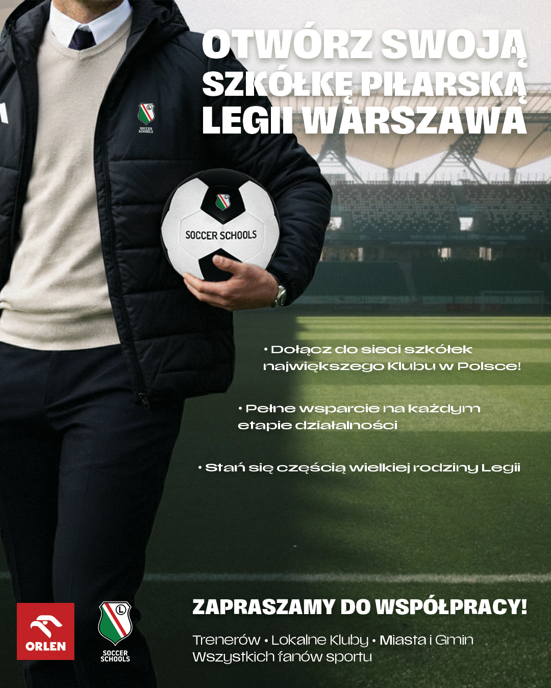 Otwórz swoją szkółkę Legii! – Legia Soccer Schools